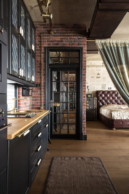 Victorian Design Home Industrial Mississippi Loft: Integrating