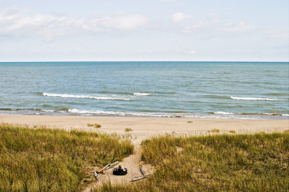 12615 Lakeshore Road, Two Rivers, Wisconsin - Beach Style - Landscape ...