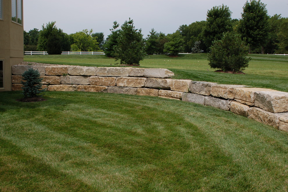 14" Ledgerock Retaining Wall - Traditional - Landscape - Other - by ...