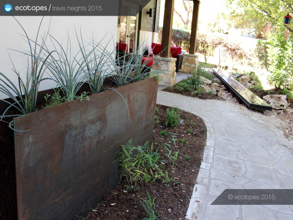 2015 - travis heights - Modern - Landscape - Austin - by Ecotopes | Houzz