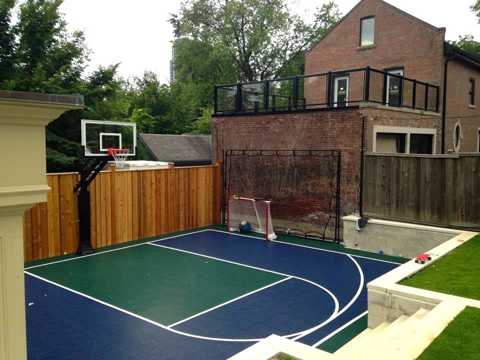 29'x35' custom SnapSports Backyard Home Court - Landscape - Salt Lake ...