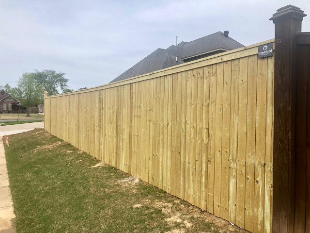 8' tall Privacy Fence - Traditional - Garden - Little Rock - by ...