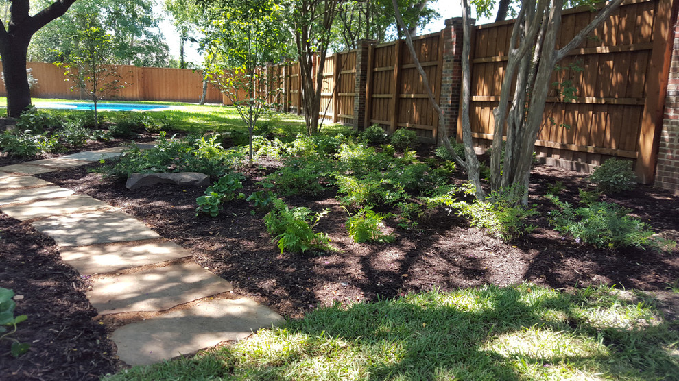 A Barren Landscape Goes Woodland - Traditional - Landscape - Dallas ...