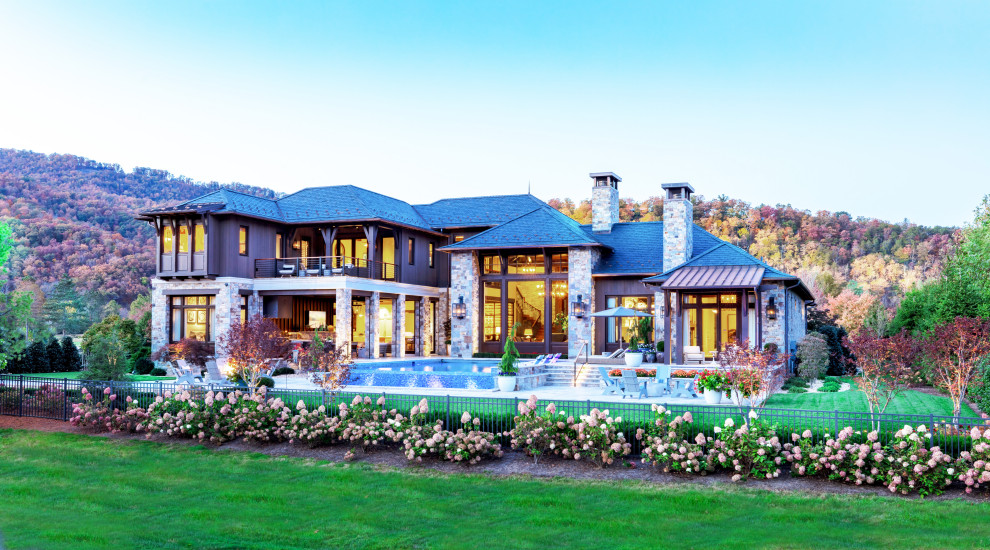 A Dream Home Designed By Beasley & Henley Interior Design - Rustic ...