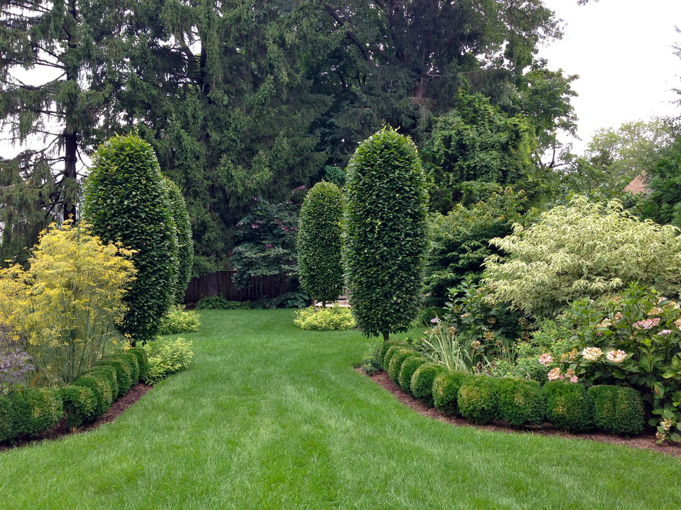 A Formal English Garden - Traditional - Landscape - New York - by ...