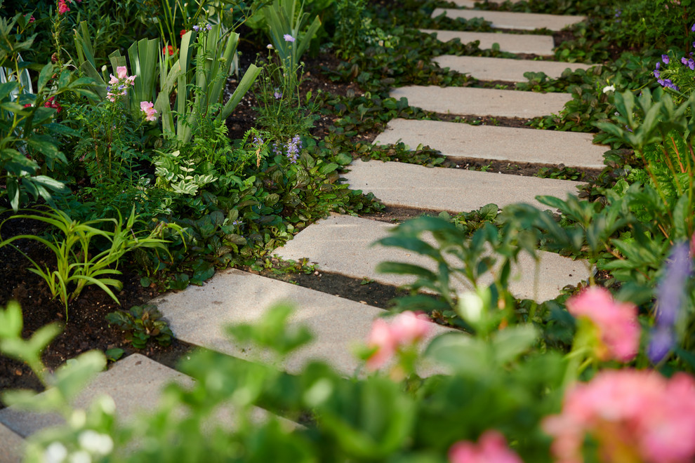 A Historic Firehouse Garden - Contemporary - Landscape - Denver - by ...