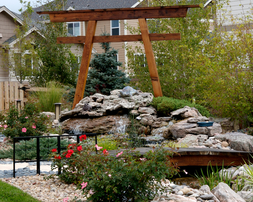 A Japanese Garden in a Front Yard - Asian - Landscape - Denver - by ...