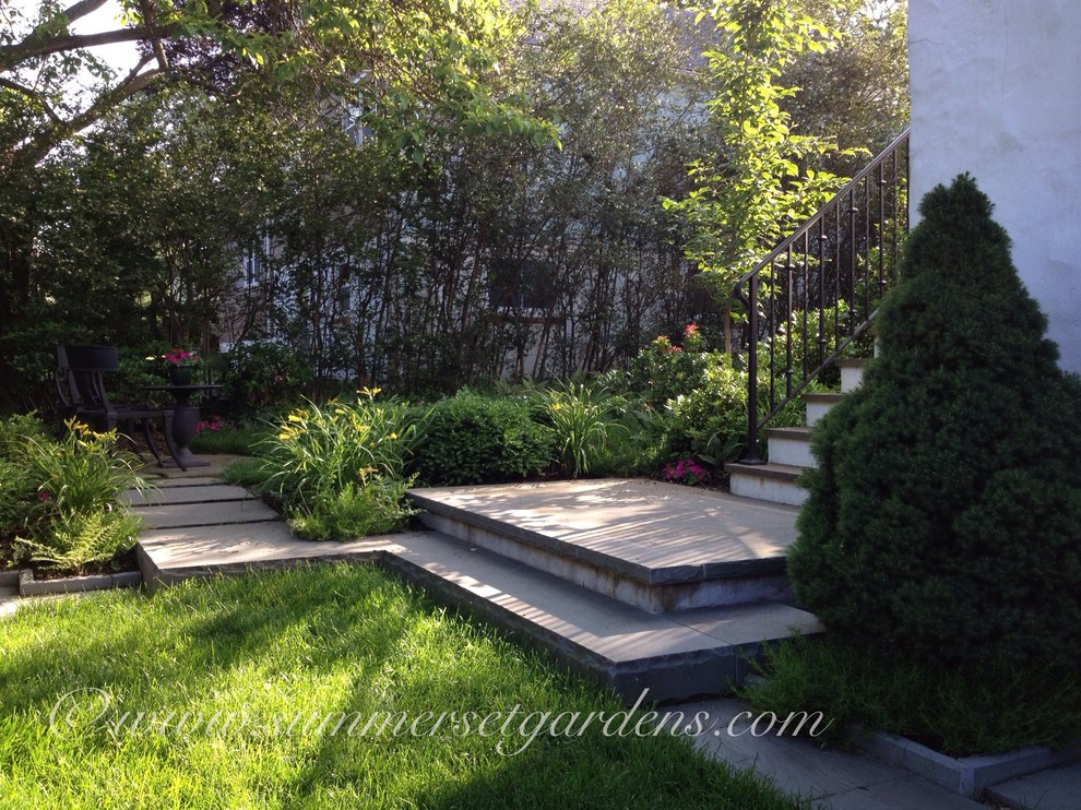 A Landscape Masonry & Planting Project in NY - Traditional - Landscape ...