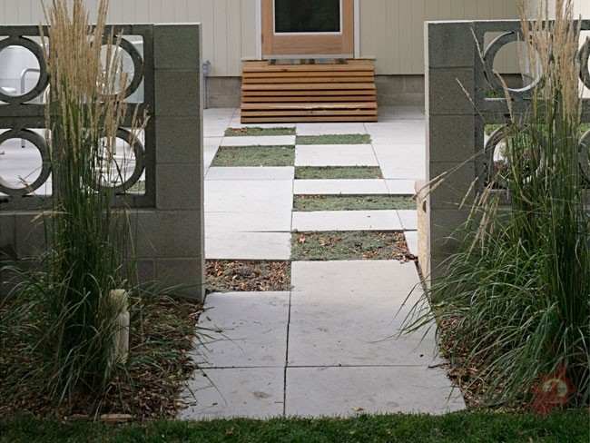 A mid-century modern landscape - Midcentury - Landscape - Minneapolis ...