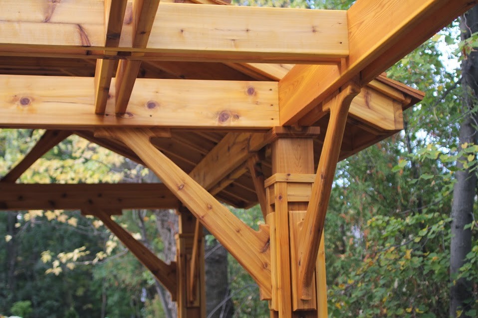 A Modern Pergola - Pavilion in Mississauga with Craftsman Sensibilities ...