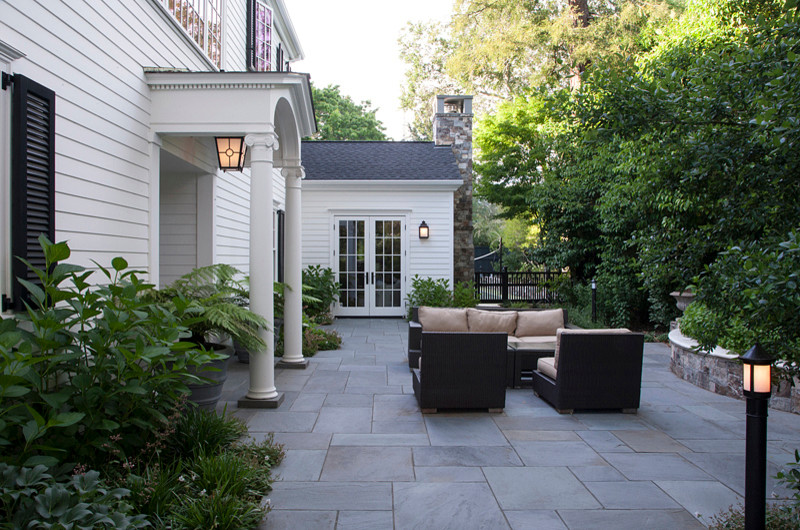 A Naturalistic Colonial Garden - Traditional - Patio - San Francisco ...