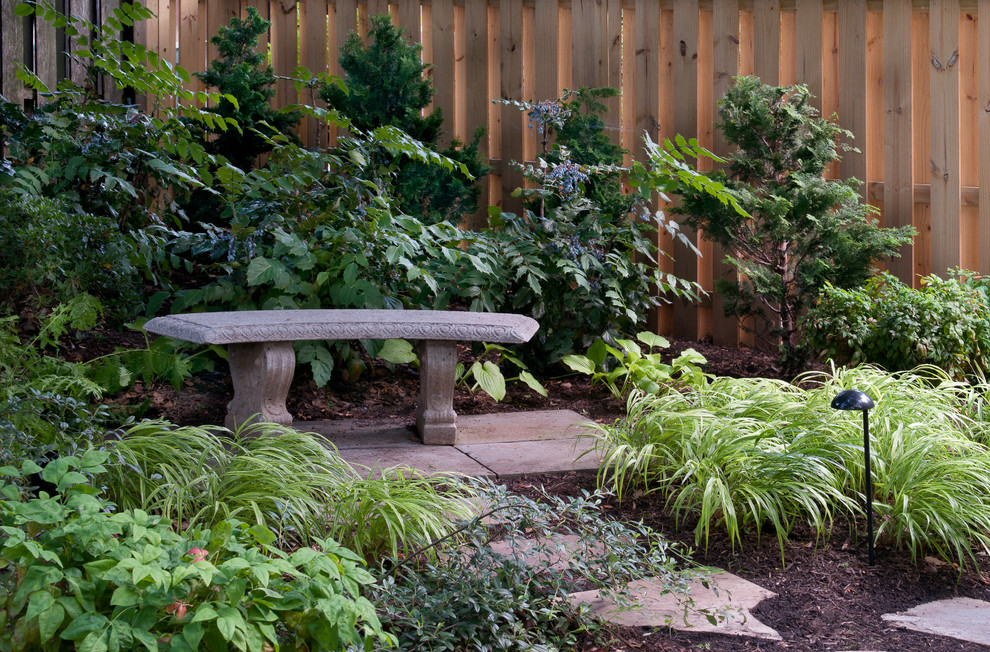 A Serene Cleveland Park Garden - Traditional - Landscape - DC Metro | Houzz