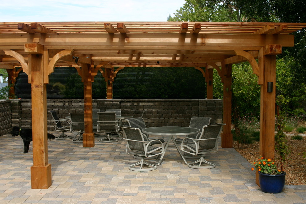 A Shady Retreat - Traditional - Patio - San Luis Obispo - by Madrone ...