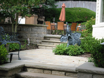 A Terraced Back Yard - Eclectic - Landscape - DC Metro - by PostModern ...