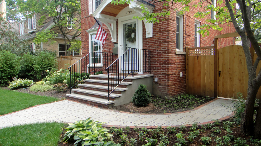 Add Curb Appeal with a Custom Front Stoop and Walk - Traditional ...