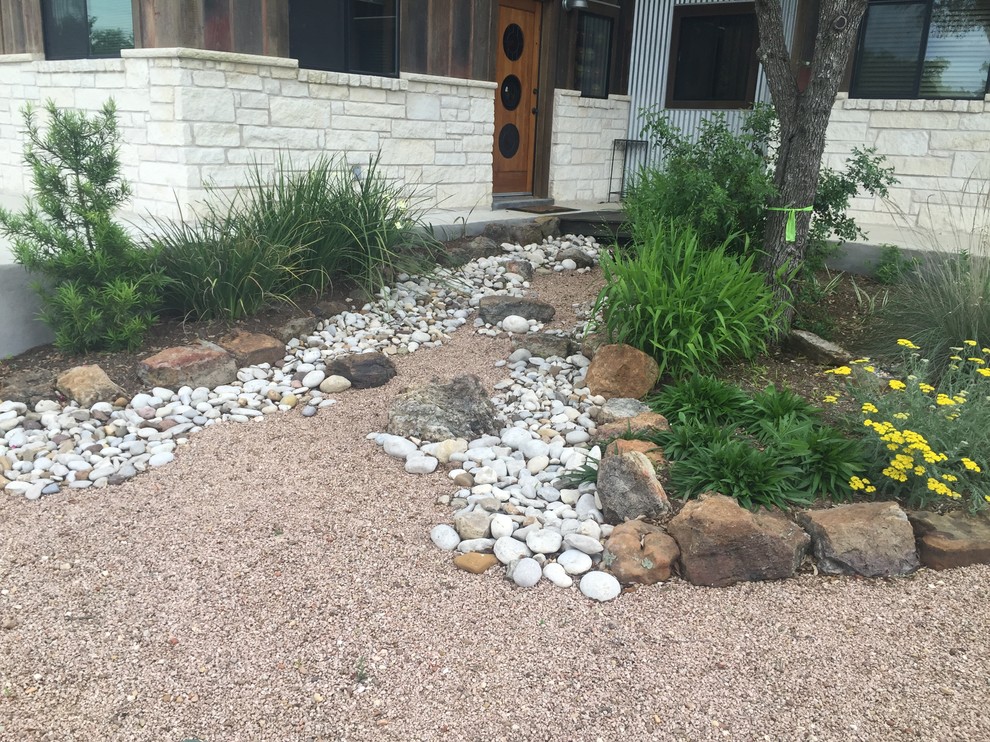 Aikido Dojo w/ Xeriscape Japanese Style Garden - Asian - Landscape ...