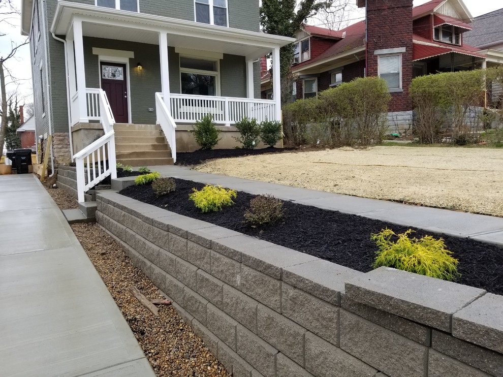 Allan Block Retaining wall - Landscape - Cincinnati - by Molinaro ...