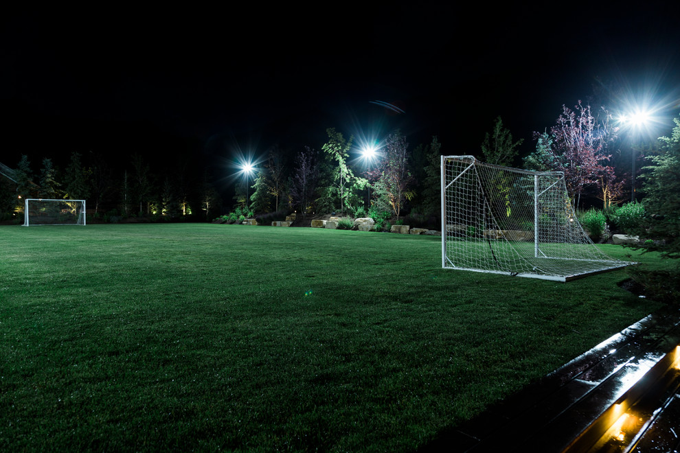 Backyard Soccer Field - Traditional - Landscape - Salt Lake City - by ...