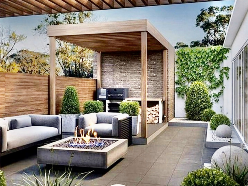 Aménagement espace vert jardin - Contemporary - Landscape - Paris - by ...