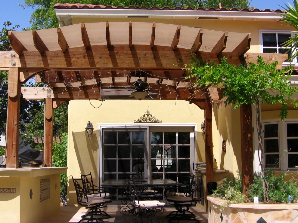 Arbors, trellises, pergolas - Mediterranean - Landscape - San Francisco ...