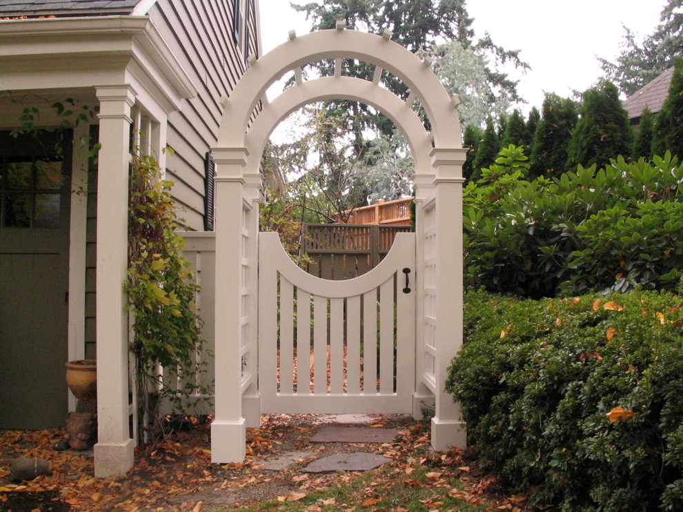 Arched Arbor - Traditional - Landscape - Portland - by Paul Johnson ...