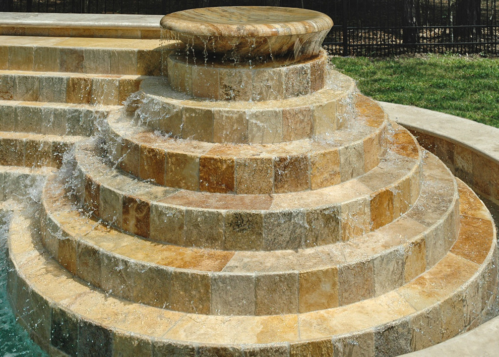 Architectural Stone Features - Transitional - Landscape - Houston - by ...