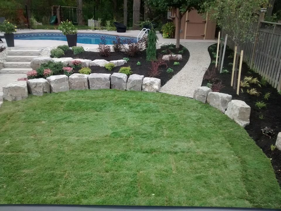 Armour Stone and Flagstone - Traditional - Landscape - Toronto - by ...