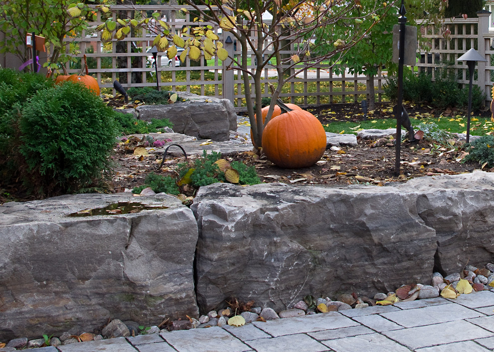 Armour Stone is a front yard design element - Landscape - Toronto - by ...