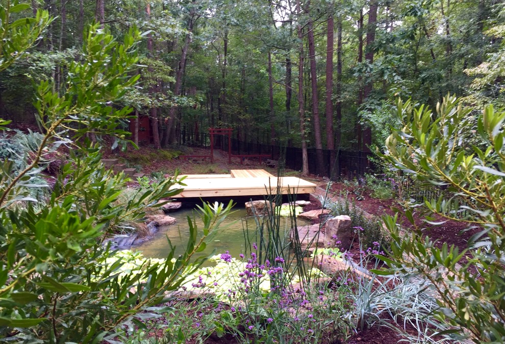 Artificial swamp/pollinator-friendly garden - Asian - Landscape ...