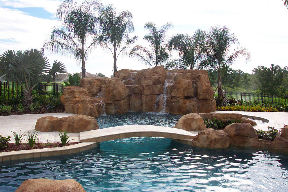 Artificial Waterfalls - Landscape - Orlando - by Watts Falls and ...