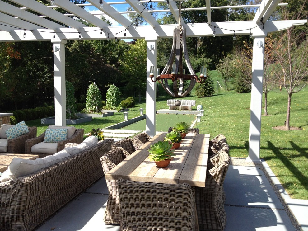 Ashland House - Eclectic - Patio - New York - by Cross River Design ...