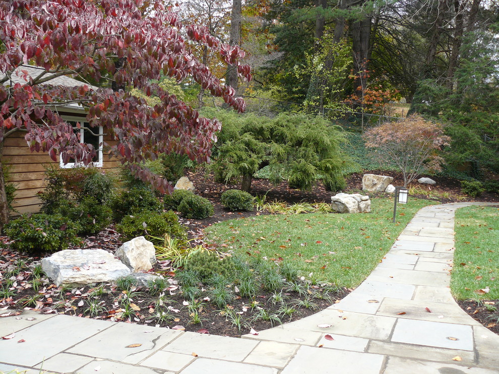 Asian influenced contemporary garden - Contemporary - Landscape ...