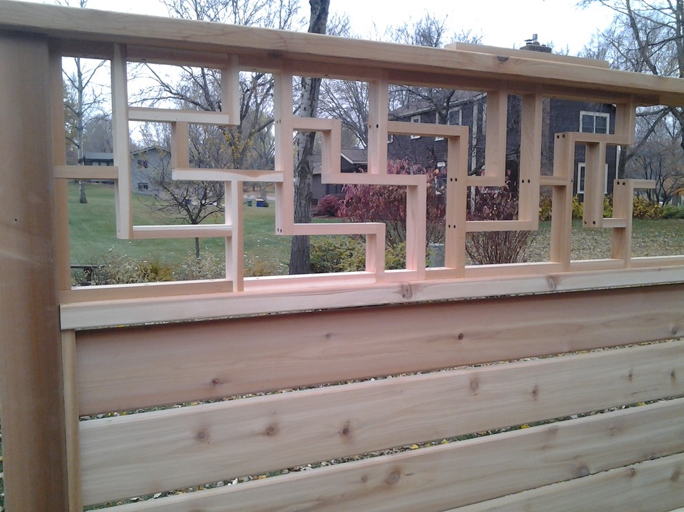 Asian Screening Fence - Asian - Landscape - Minneapolis - by A TEAM ...