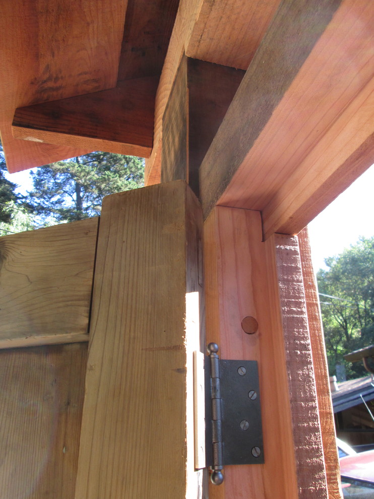 Asian Style Entry Gate and Fence - Asian - Landscape - San Francisco ...