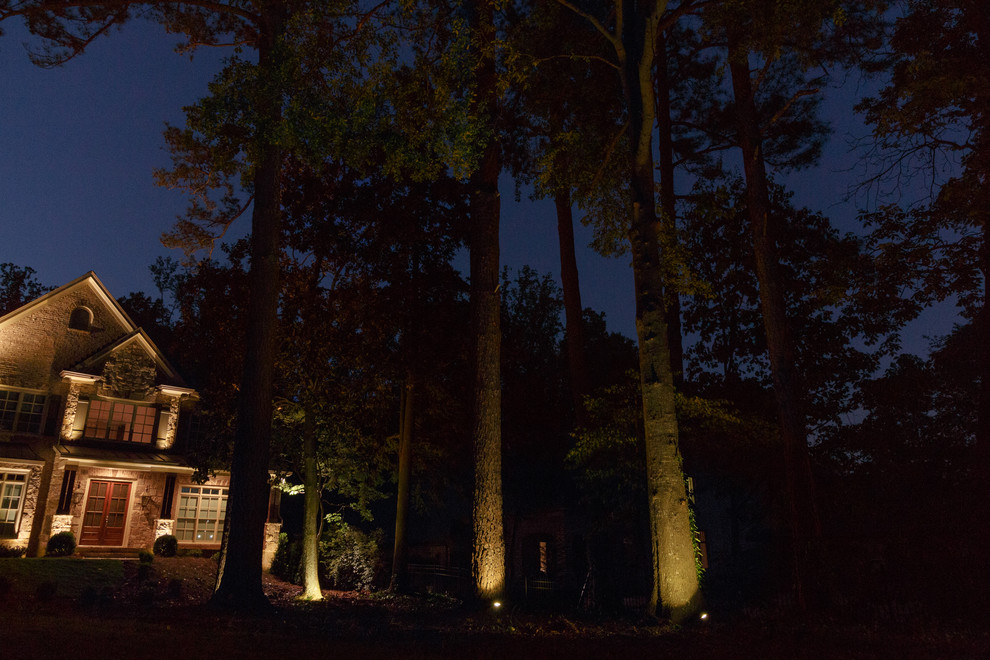 Atlanta, GA House Lighting Project - Traditional - Landscape - Atlanta ...