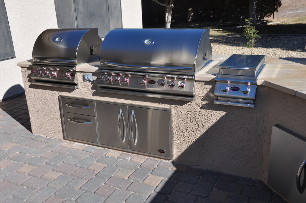 Awesome Barbeque Space - Traditional - Landscape - Phoenix - by ...