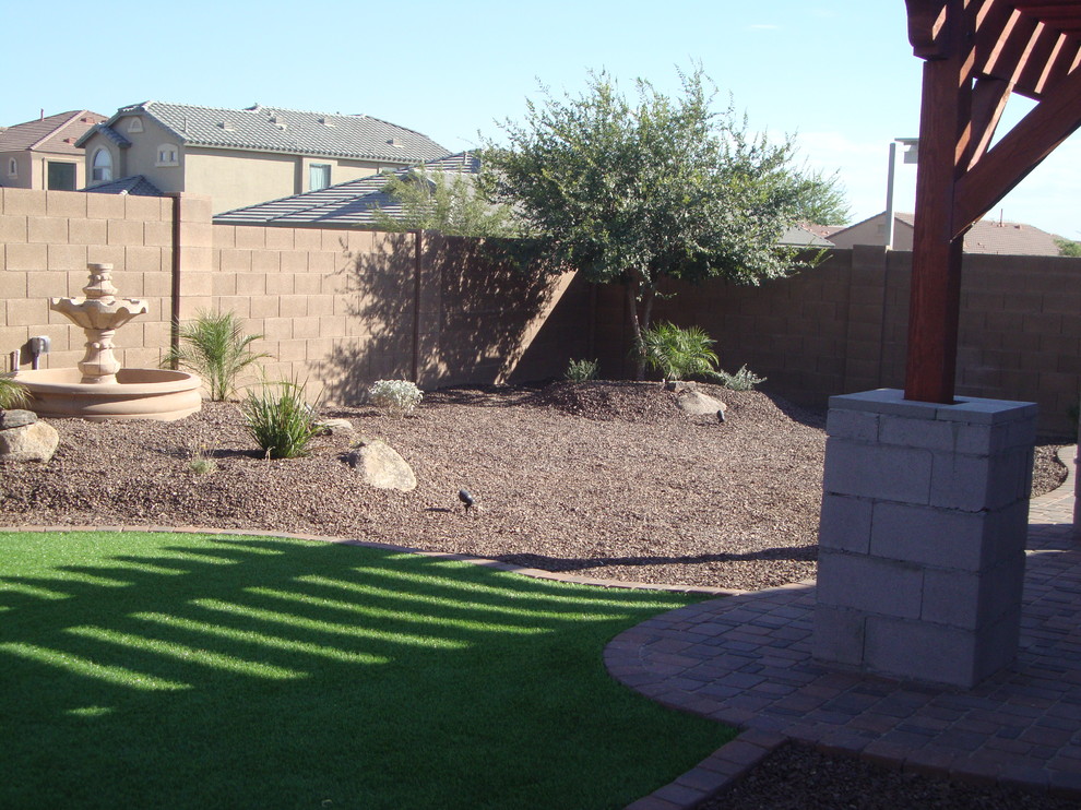 Az Backyard Landscape Design - Traditional - Landscape - Phoenix - by ...