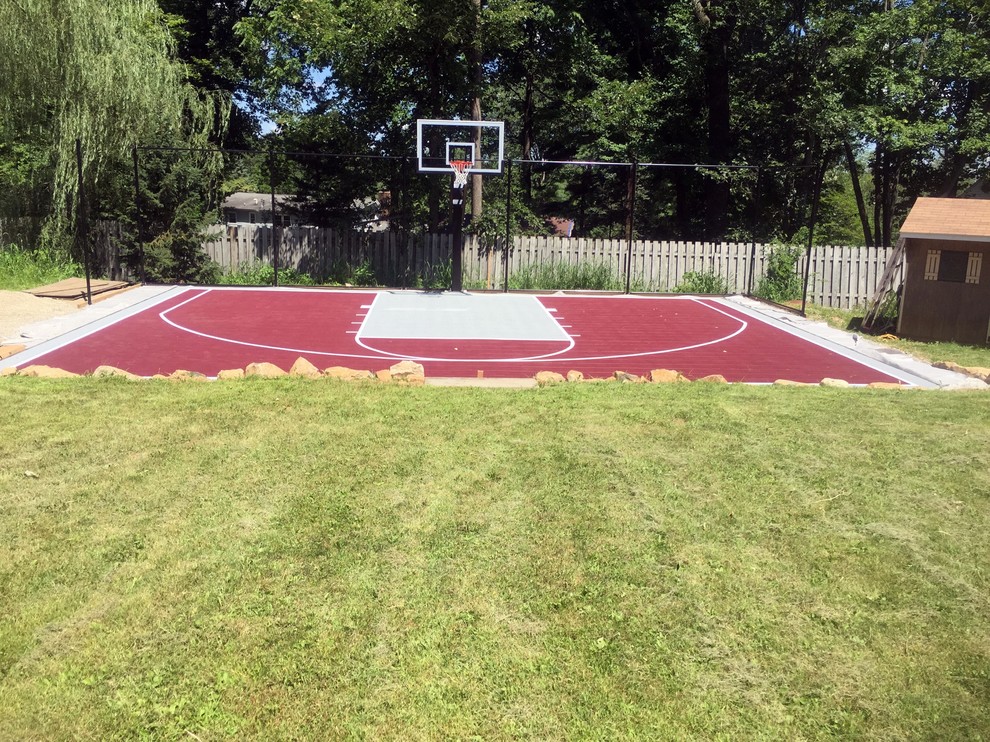 Backyard Basketball Court - Modern - Landscape - New York - by ...