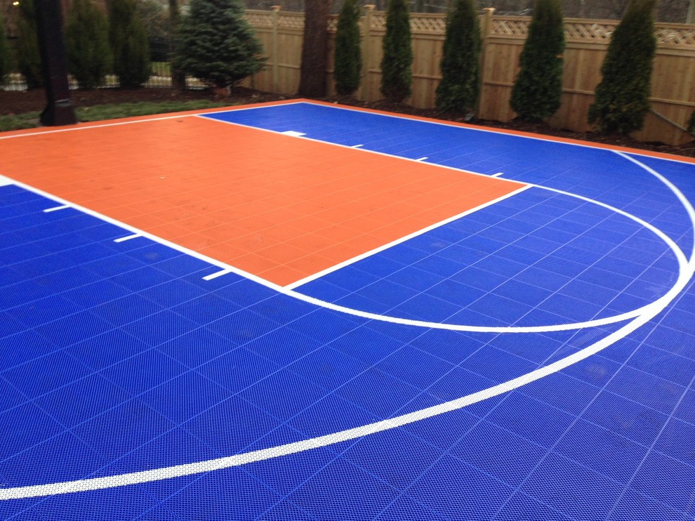 Backyard Basketball Court - Modern - Landscape - New York - by ...