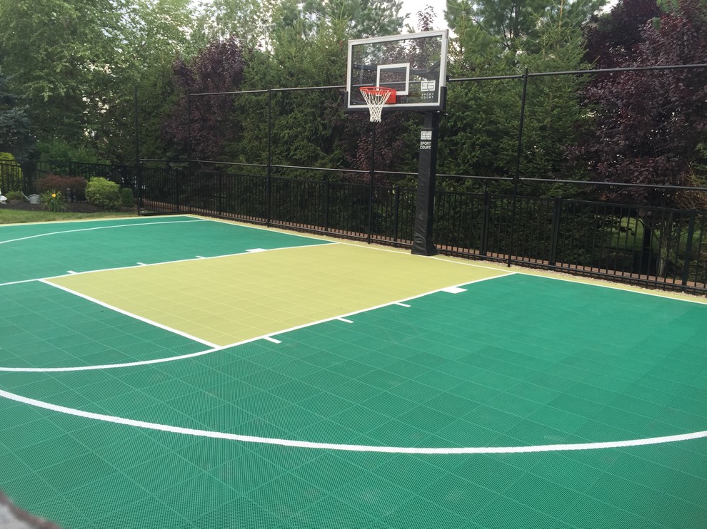 Backyard Basketball Court - Modern - Landscape - New York - by ...