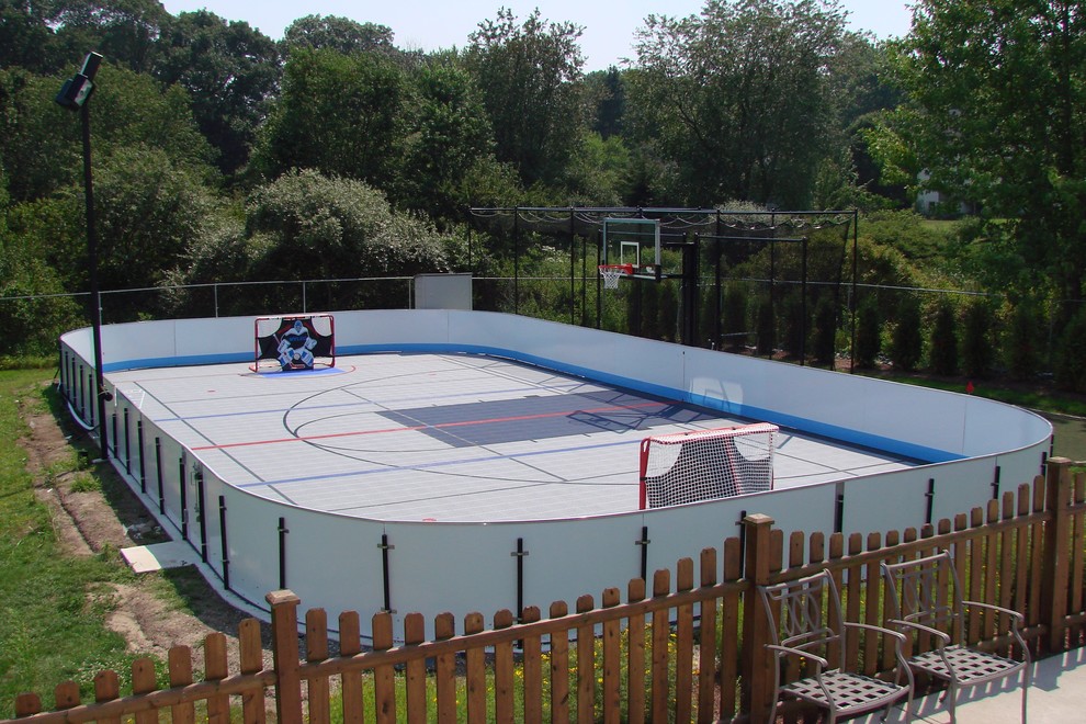 Backyard Courts - Play many Sports on one Court - Traditional ...