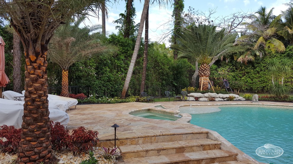 Backyard Landscaping - Tropical - Landscape - Miami - by Broward ...