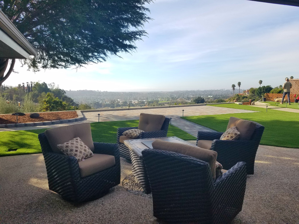 Backyard Party - Landscape - Santa Barbara - by EcoLawn SB | Houzz