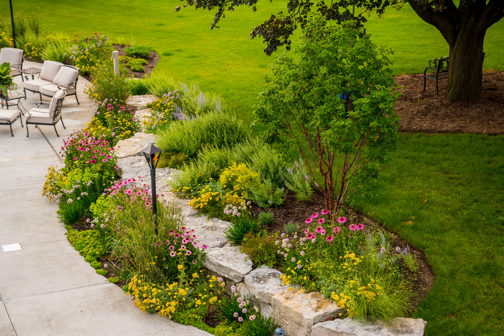 Perennials Landscape Designs With Pools