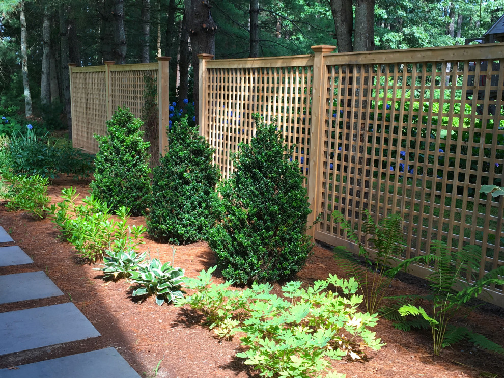 Barrington Landscape-Cedar Screen Panels - Transitional - Landscape ...