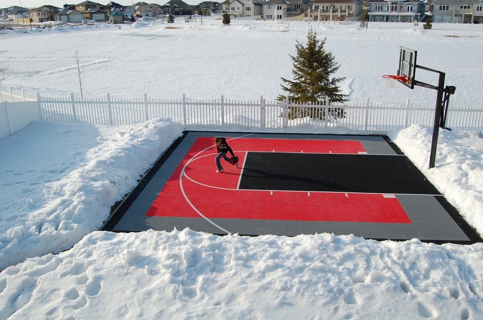 Basketball Courts - Eclectic - Landscape - Denver - by Flex Court ...