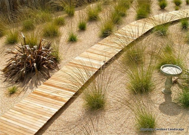 Beach boardwalk - Beach Style - Garden - San Diego - by Glorious ...