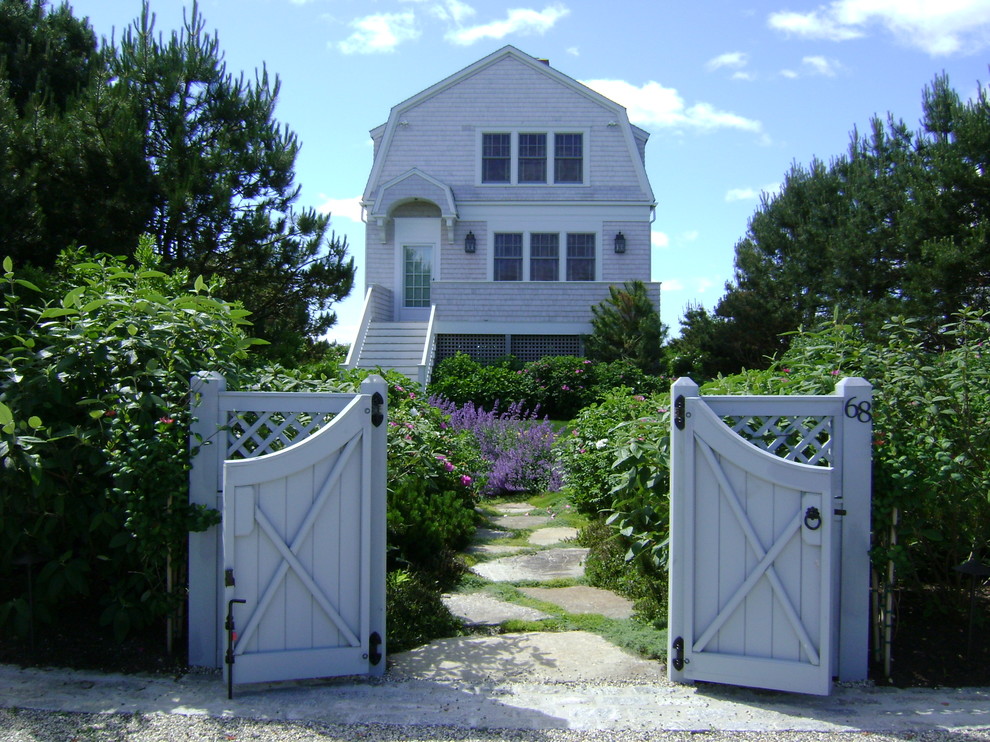 Beach House & Cottage, Biddeford Pool, ME - Beach Style - Landscape ...