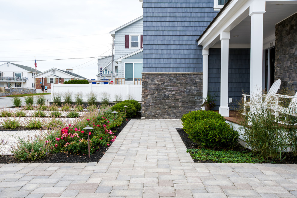 Beach House Entry - Beach Style - Landscape - Boston - by Andover ...
