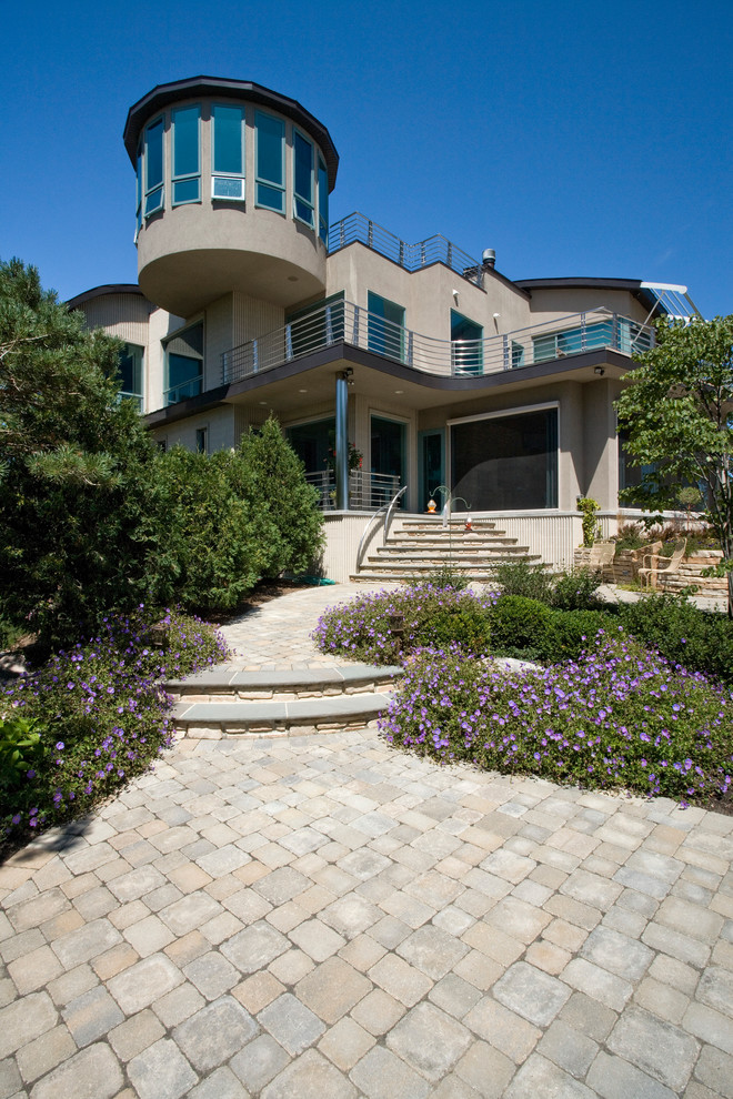 Beautiful Front Entry - Modern - Landscape - Chicago - by Krugel ...